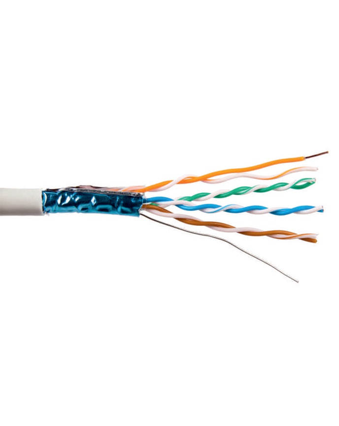 Kabelis Cat5e F/UTP PVC 4x2x0,5, (ilgis 305m) - Helso