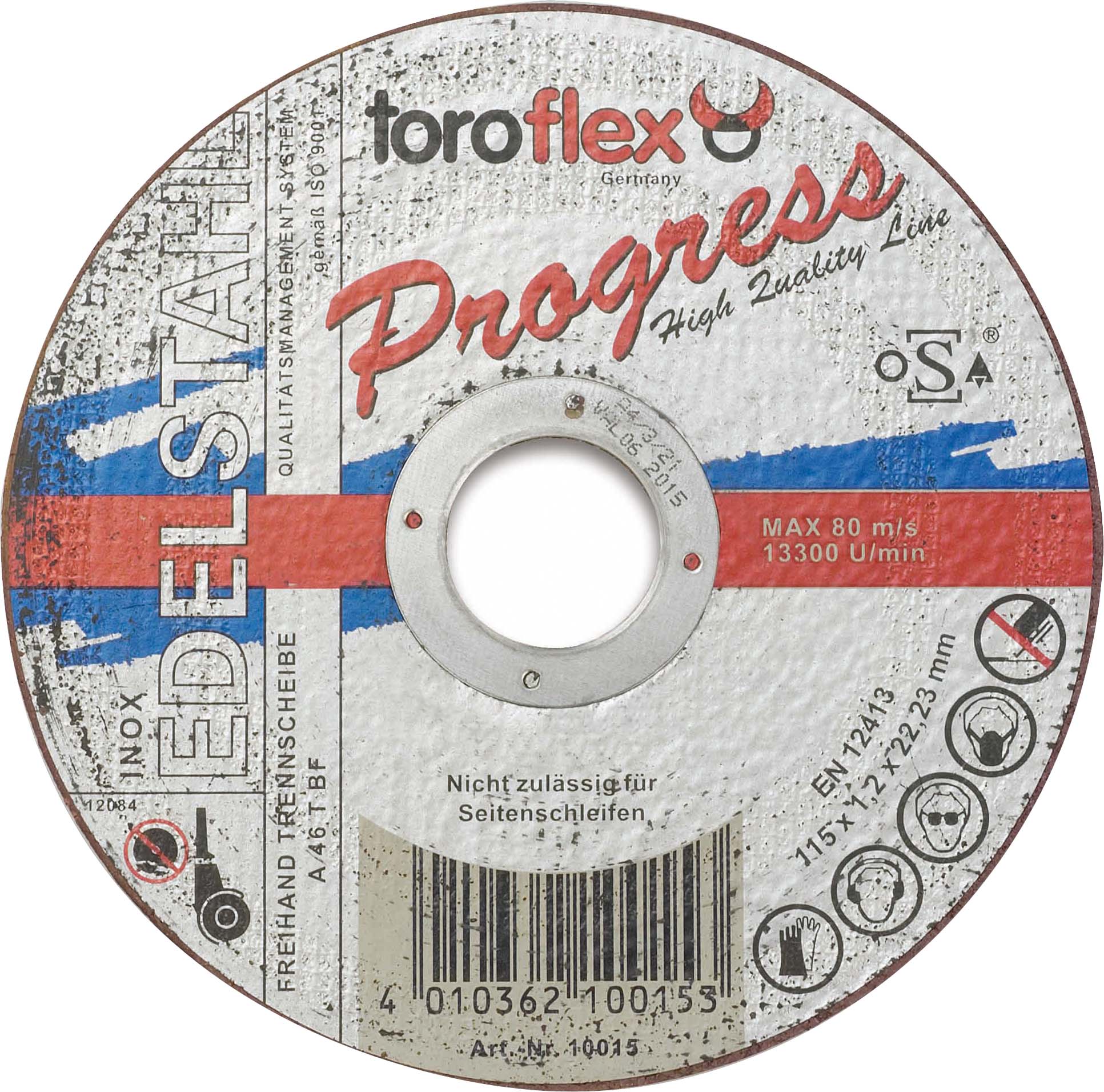 Cor. Pjovomo diskas, inox 125 - Helso