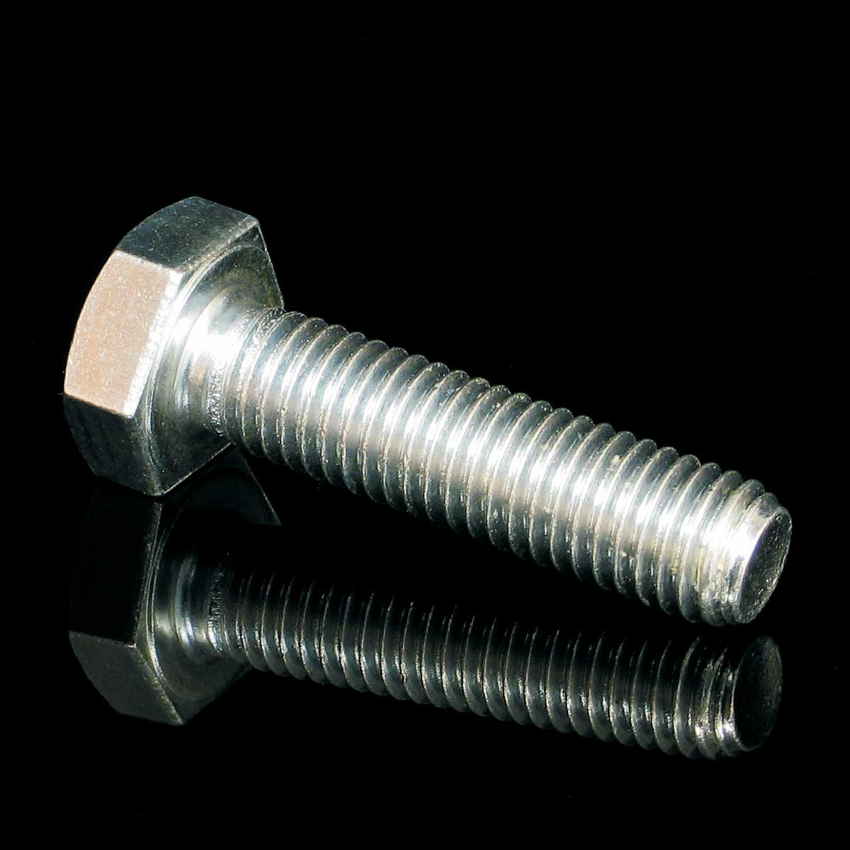 Varžtas šešiakampe galvute S 8x40 M8mm, L-30mm šalto cinkavimo - Helso