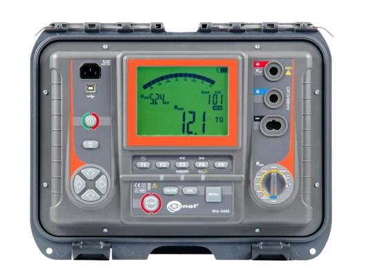 Izoliacijos varžos matuoklis MIC-5005 - Helso